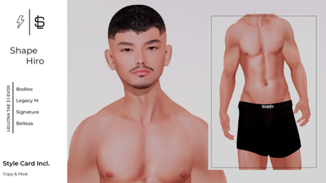 Second Life Marketplace - LTZ - Hiro Shape - Lelutka Tae Evox 3.1
